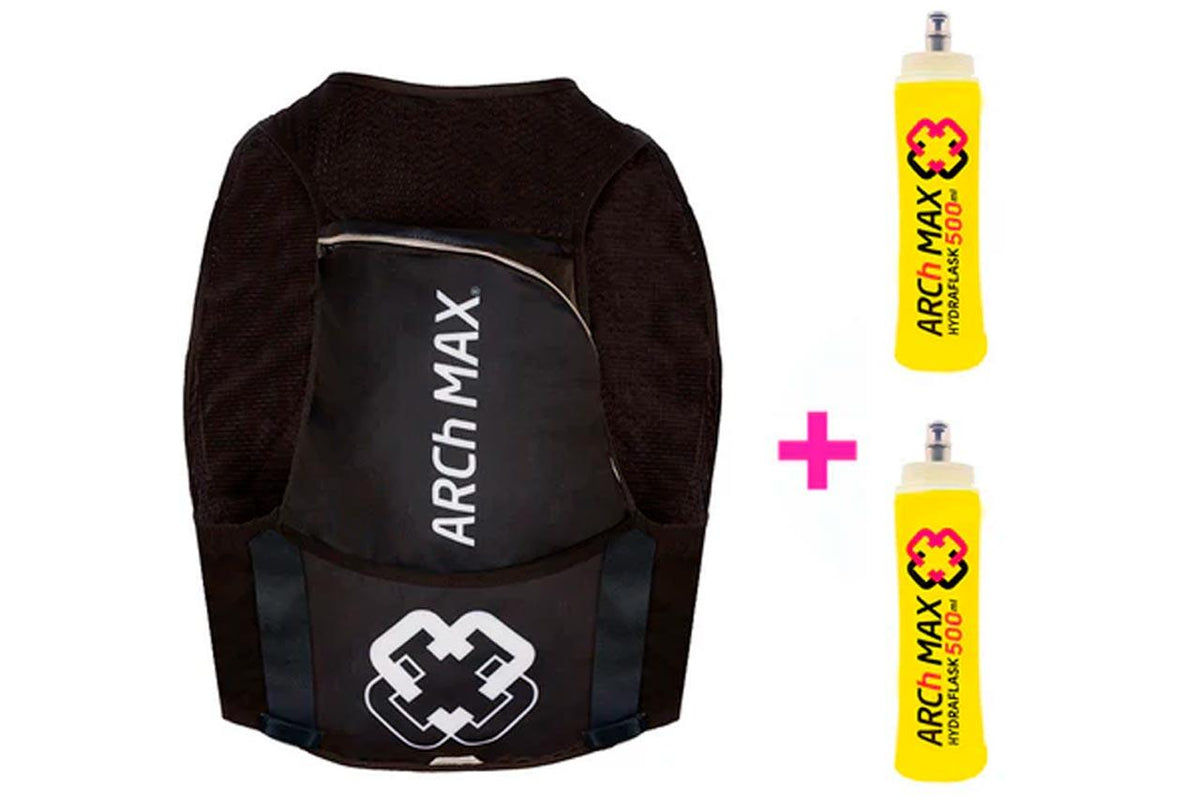 ARCH MAX HYDRATION VEST 8L BLACK + 2SF500ML – BIKILA