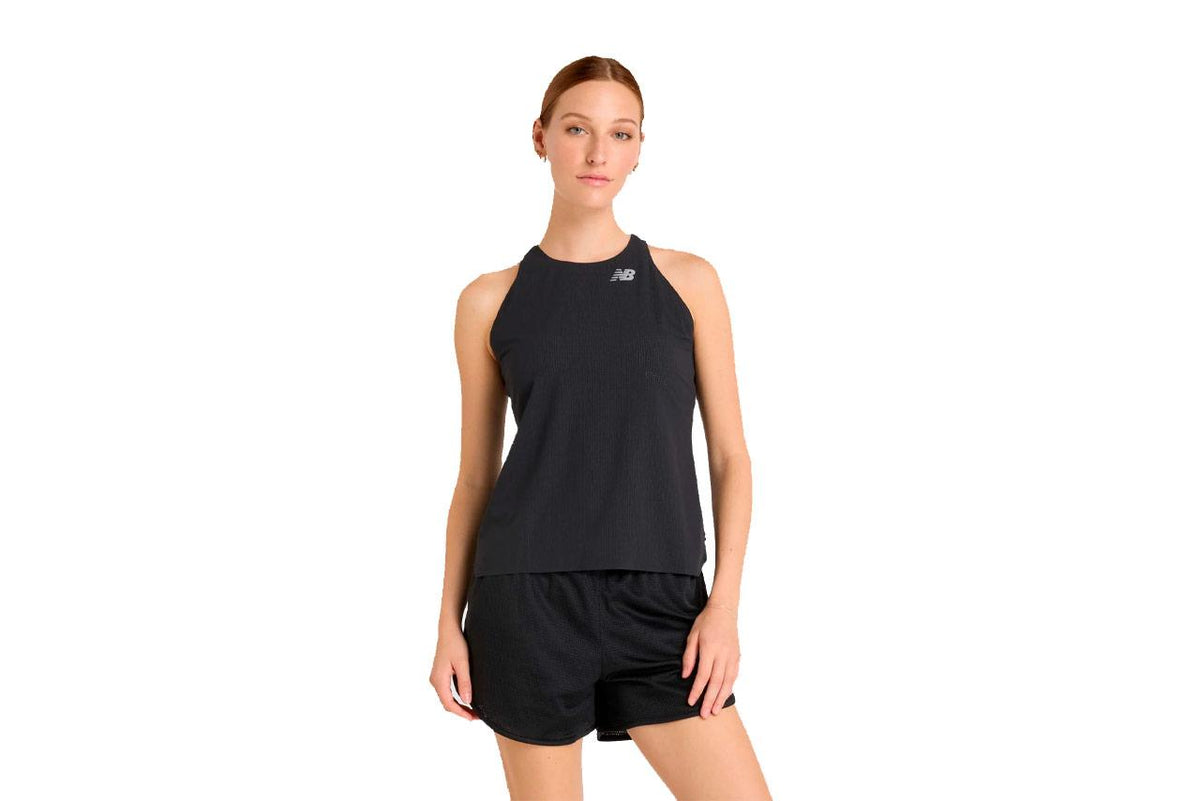 NEW BALANCE RACE DAY ULTRA LIGHT SINGLET MUJER – BIKILA